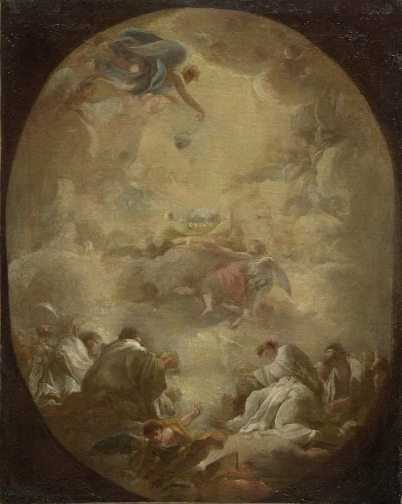 LA ADORACIÓN DEL CORDERO MÍSTICO POR LOS VEINTICUATRO ANCIANOS DEL ...